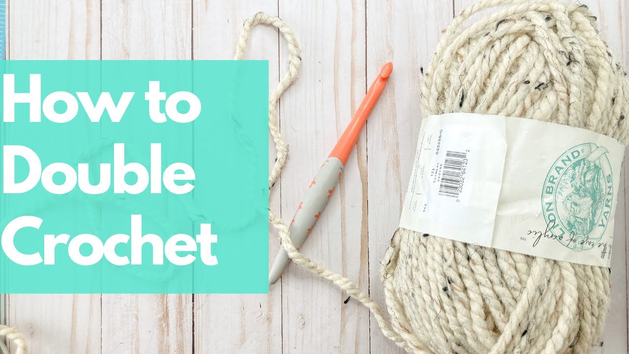 How to Double Crochet For Beginners | Double Crochet Tutorial - YouTube