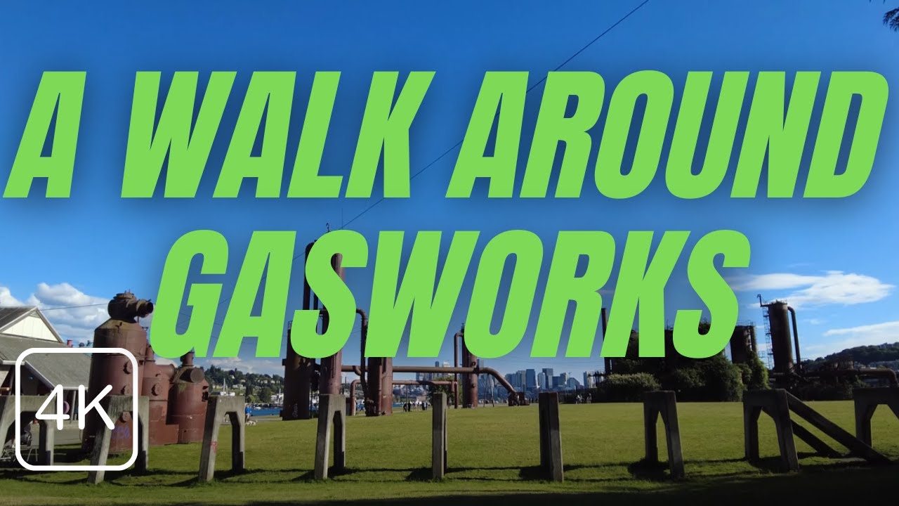 Gasworks Park in Seattle WA Washington USA 4K Virtual Walking Tour 2021 ...