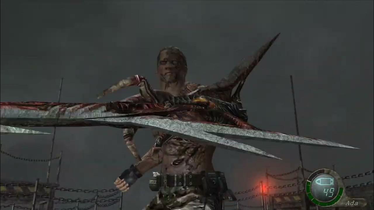 Resident Evil 4 - Ada Vs. Krauser - YouTube
