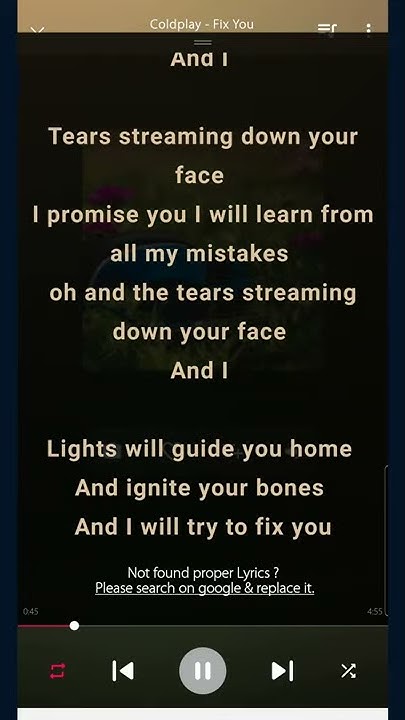 How to get lyrics of any song in the Audify Music Player? - YouTube