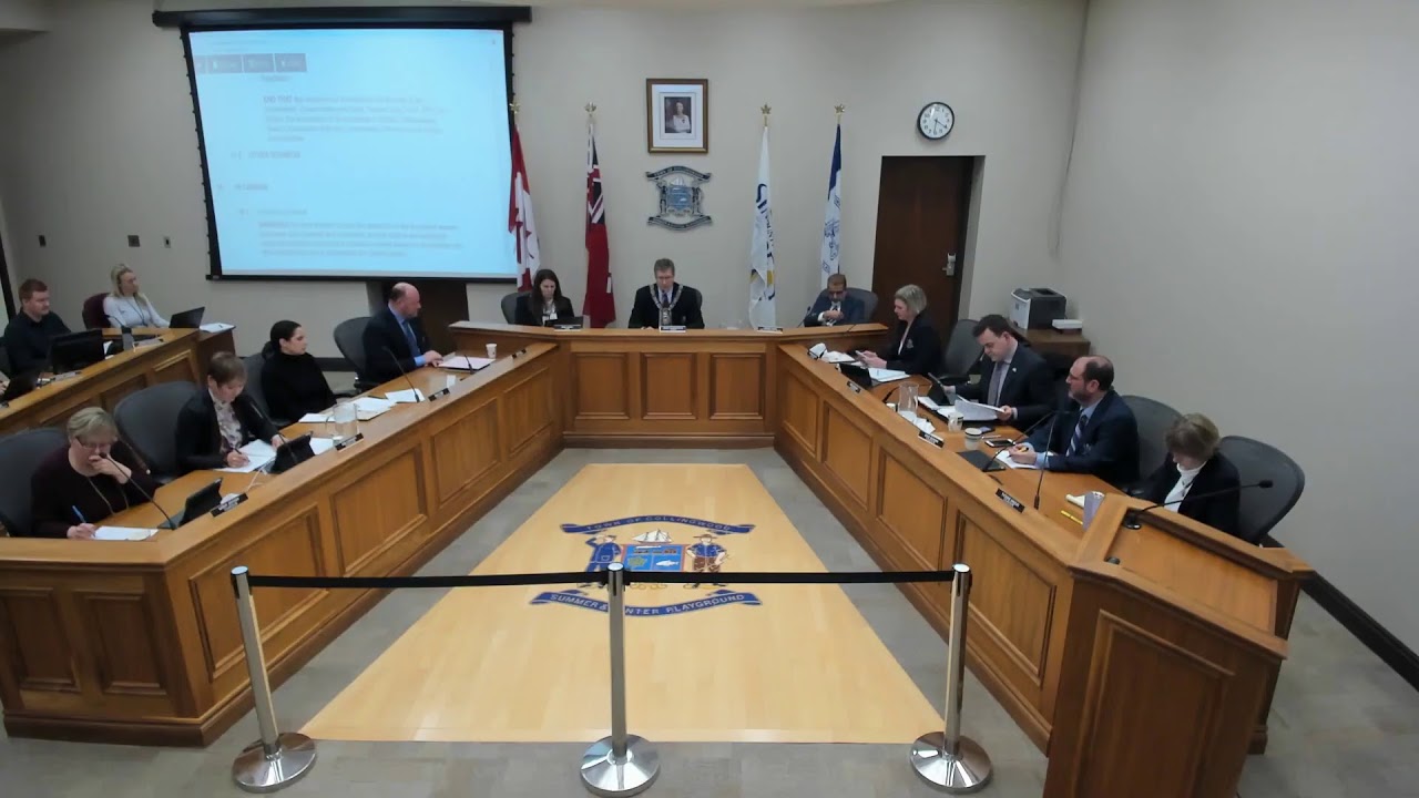 Town of Collingwood - Council Meeting - Mon, Jan 20, 2020 - YouTube
