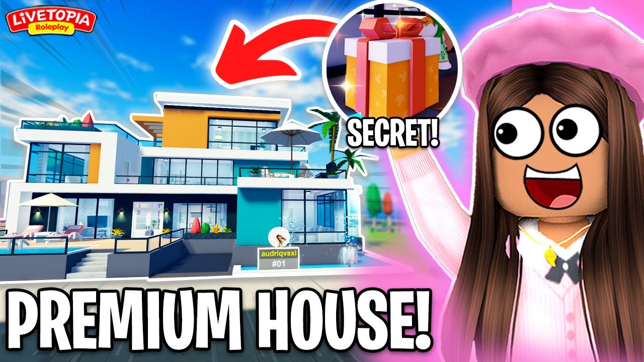 *NEW* 🏡 PREMIUM HOUSE SECRET in LIVETOPIA Roleplay (ROBLOX) Update 122 ...