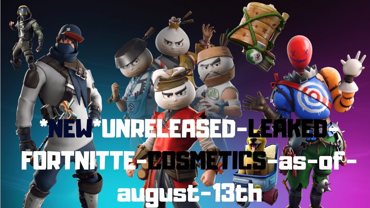 *NEW*Unreleased Fortnite Skin + Cosmetics! (SECRET SKINS) as of august ...