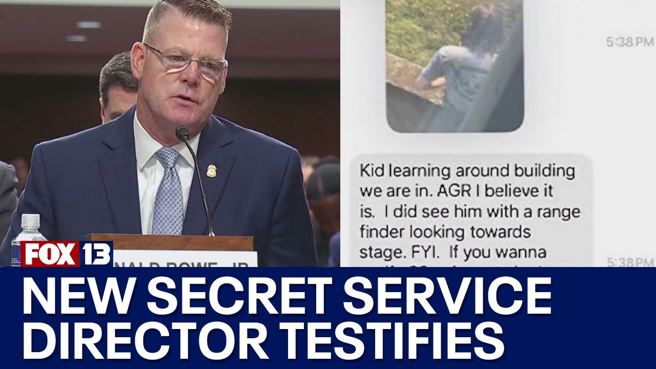 New acting US Secret Service director testifies about Trump shooting ...