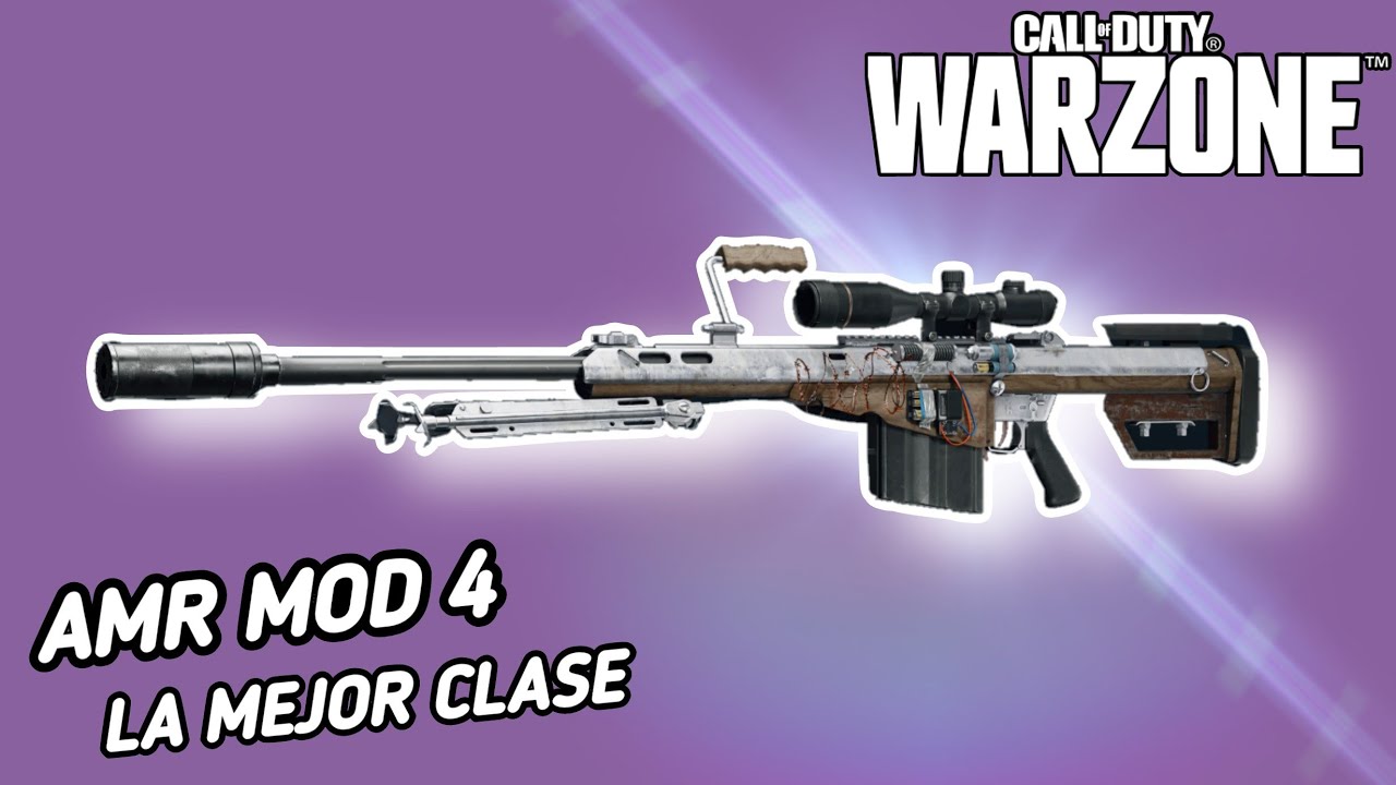 AMR MOD 4 aún le PEGA DURO en WARZONE || la MEJOR CLASE DE LA AMR MOD 4 ...