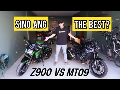 Yamaha MT09 VS Kawasaki Z900 | Full Comparison, Sound Check, First Ride