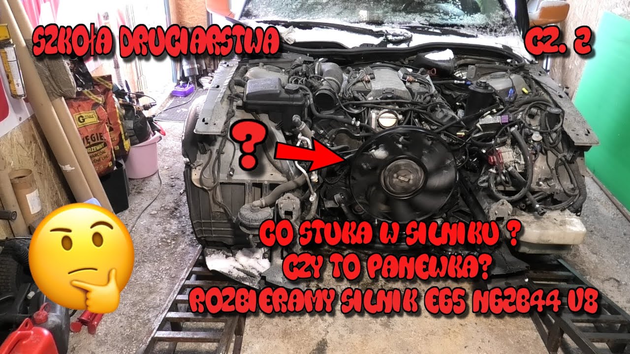 Szkoła Druciarstwa Co Stuka w Silniku? Czy To Panewka ? Rozbieramy ...