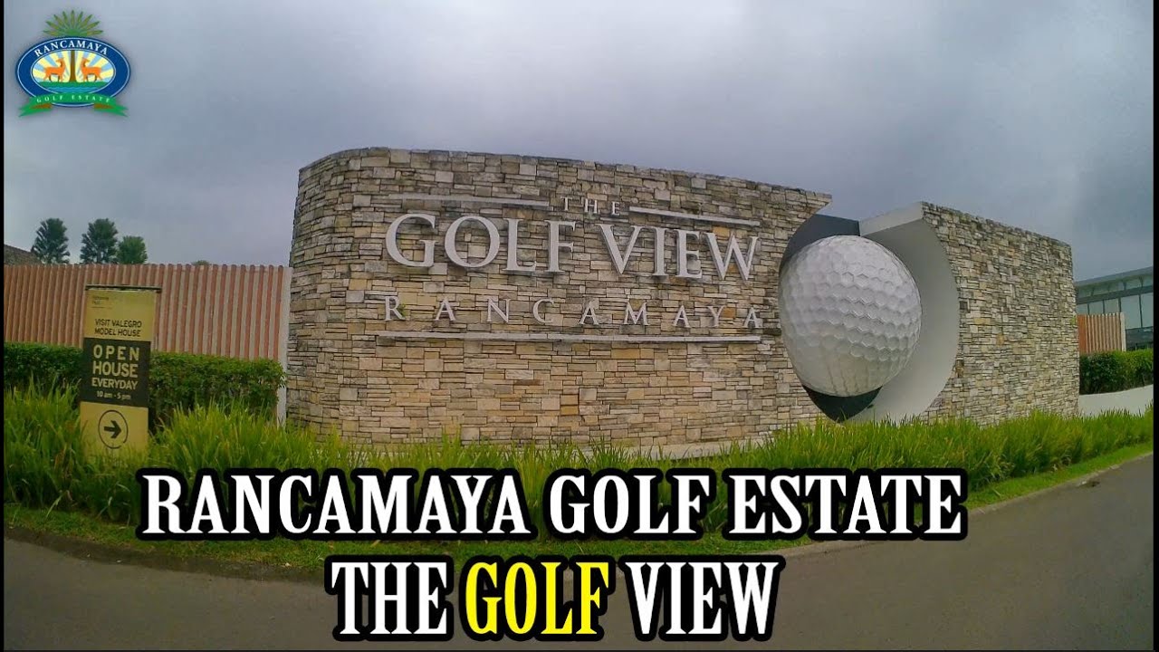 Rancamaya Golf Estate Bogor l The Golf View l Pemandangan Golf Dan ...