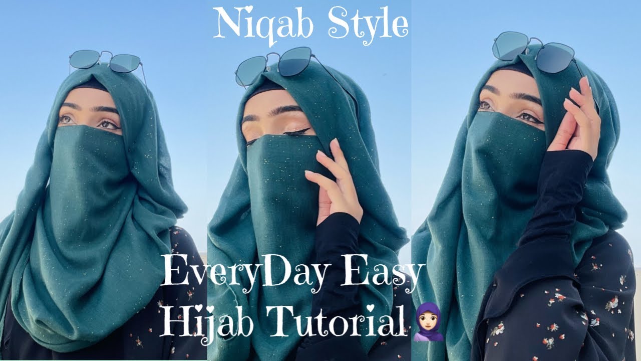 Hijab With Same Niqab Tutorial | Summer Hijab | Easy And Comfortable ...