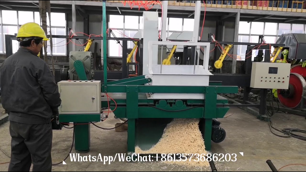 China Sawmill-World wood shaving making machine #woodshavingmachine ...