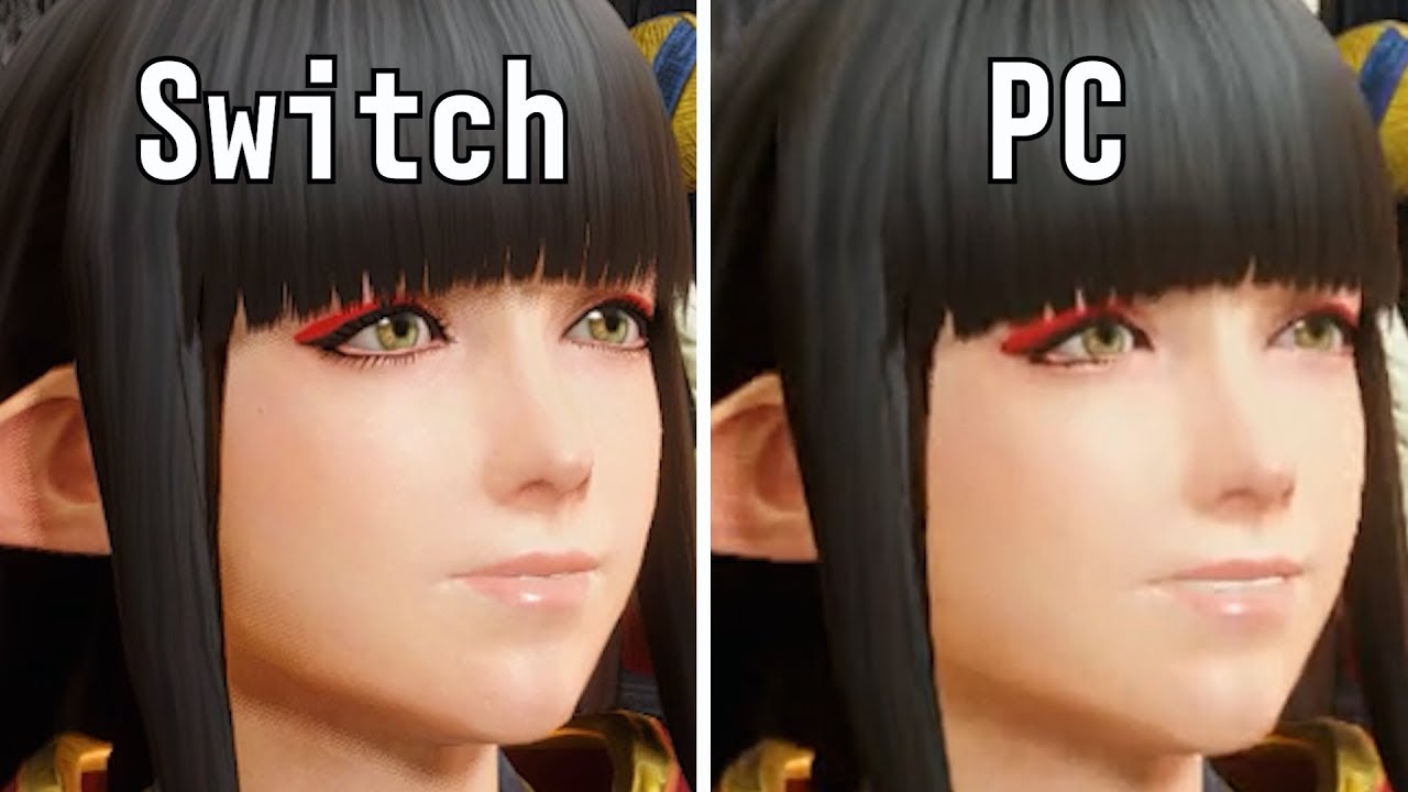 [MHR] PC vs Switch Comparison - YouTube