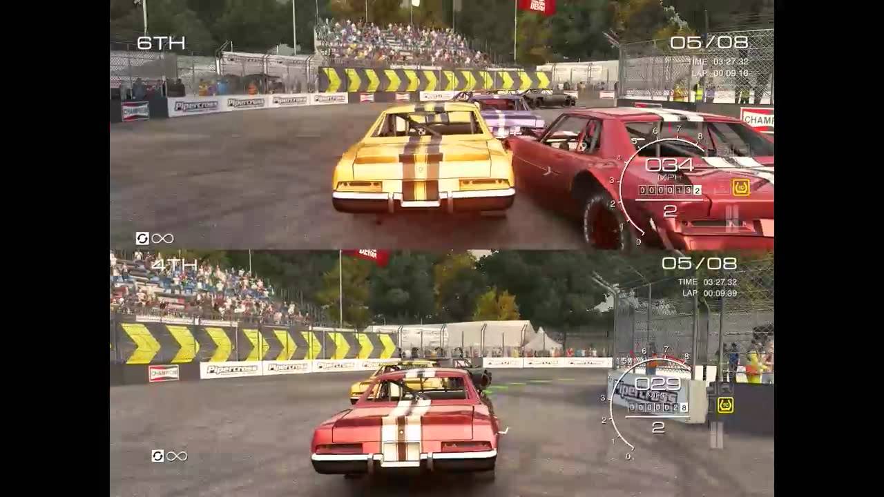 GRID Autosport - Demolition Derby - Split Screen 2P - YouTube