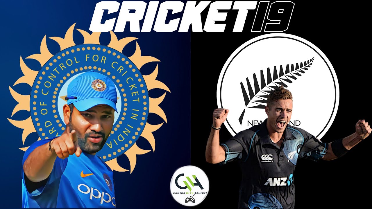 Cricket 19 - India vs New Zealand -1st T20 - PS4 Gameplay - YouTube