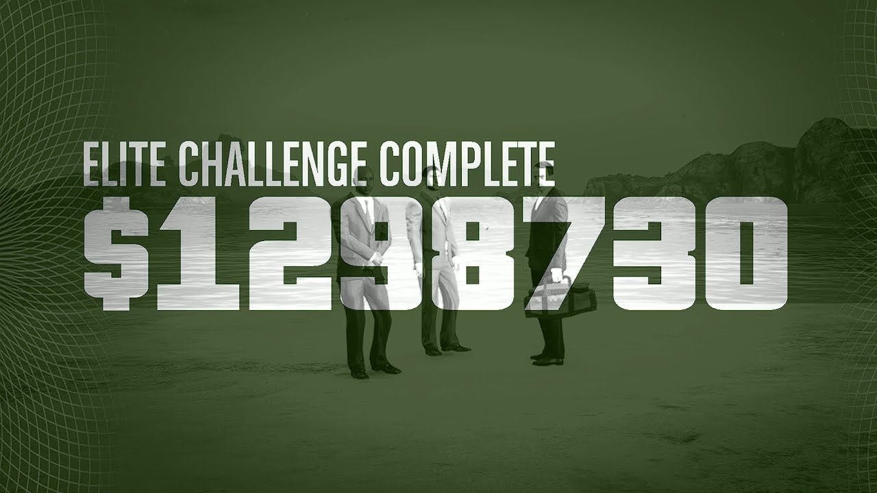 GTA ONLINE - Elite Challenge Complete - Diamond Casino Heist with ...