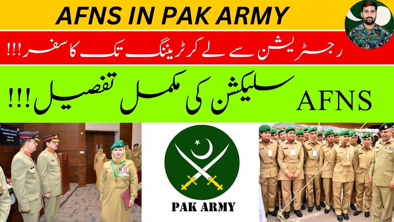 AFNS Complete Selection Process | From Registration to Joining AFNS ...