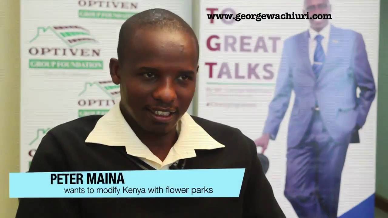 Peter Maina - I want to develop flower parks - YouTube