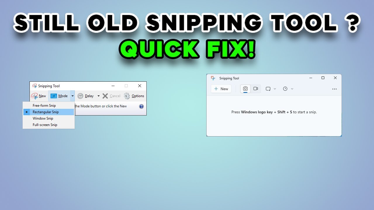 Snipping Tool Screen Recording Missing Here’s the Real Fix (Windows 11 ...