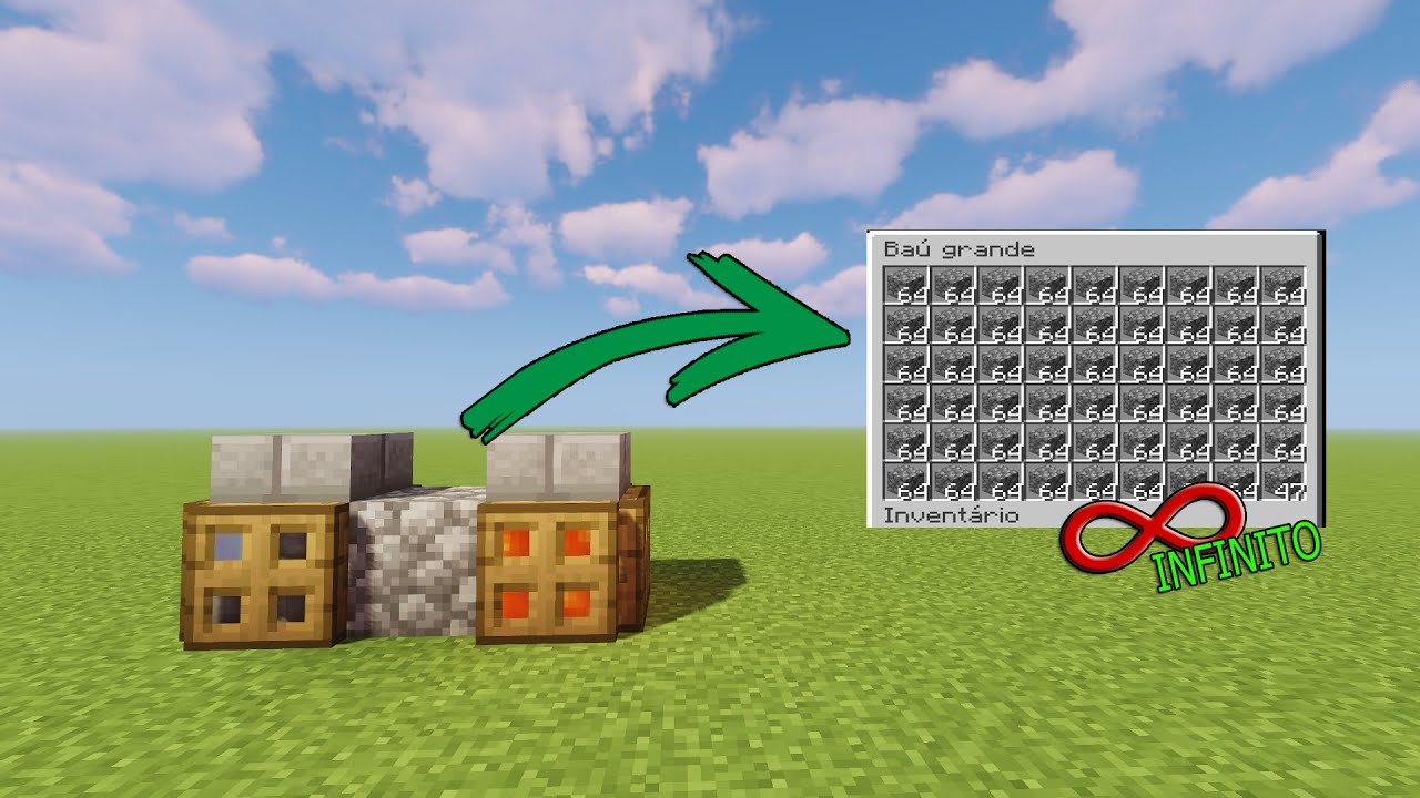 COMO FAZER UMA FARM DE PEDREGULHO INFINITO SIMPLES E COMPACTA NO ...