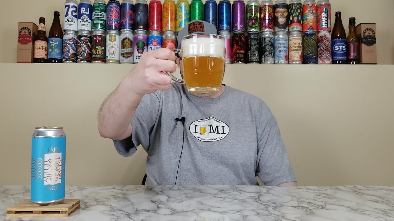 Fäks Lager | Forest & Main Brewing Company x Human Robot | Beer Review ...