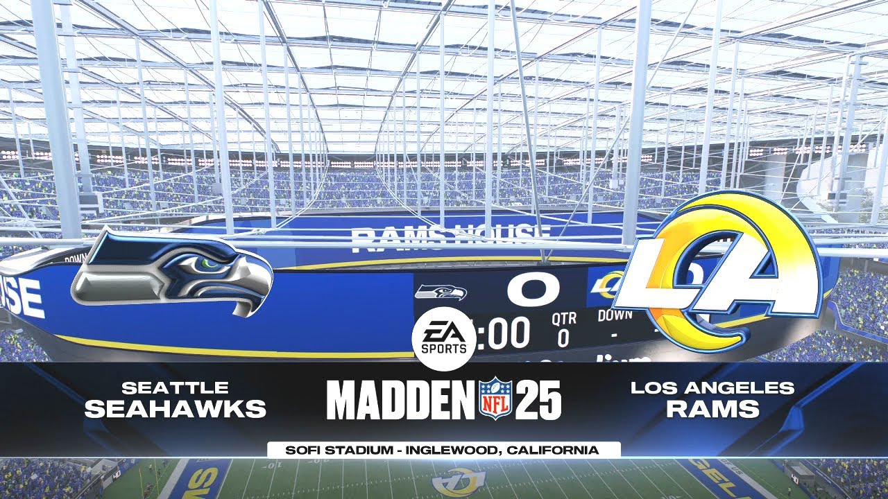 Madden NFL 25 - Seattle Seahawks (Cooper Kupp) Vs Los Angeles Rams ...