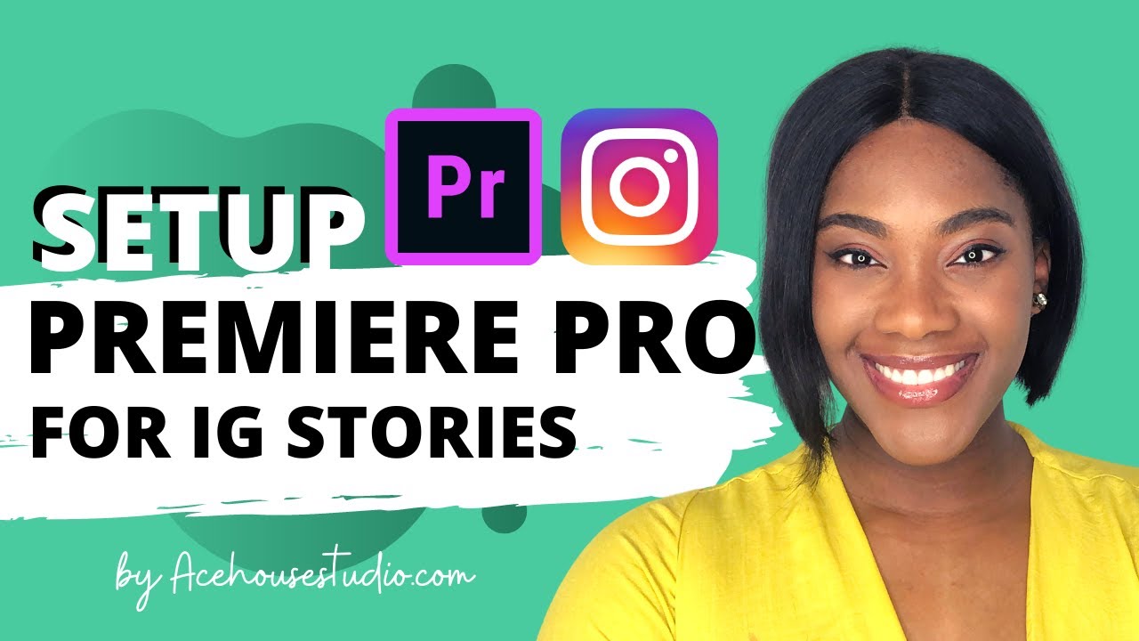 How To Set Up Premiere Pro For Instagram Story or IGTV - YouTube