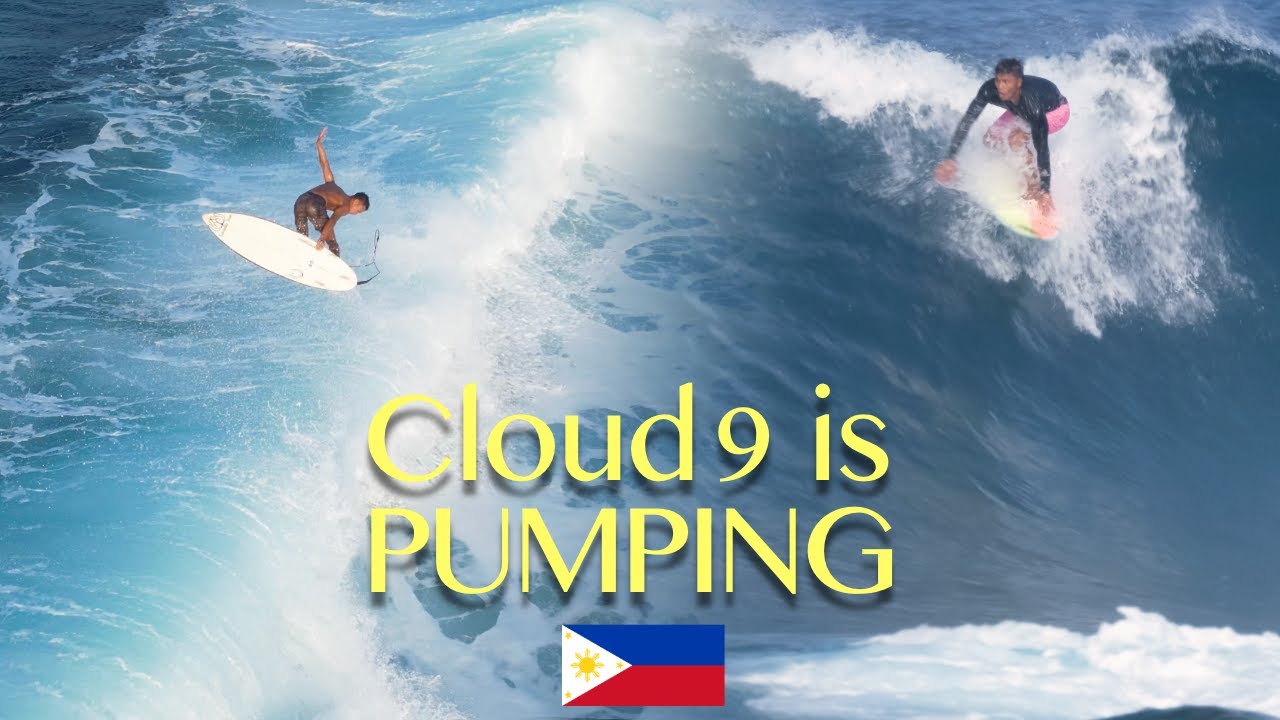 THE BEST SURFSPOT in the Philippines with Squealing Spectators. Surfing ...