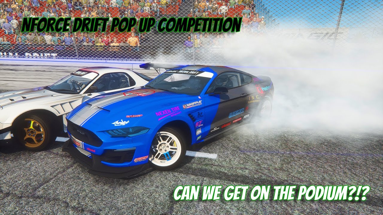 NForce Drift Pop Up Competition - YouTube