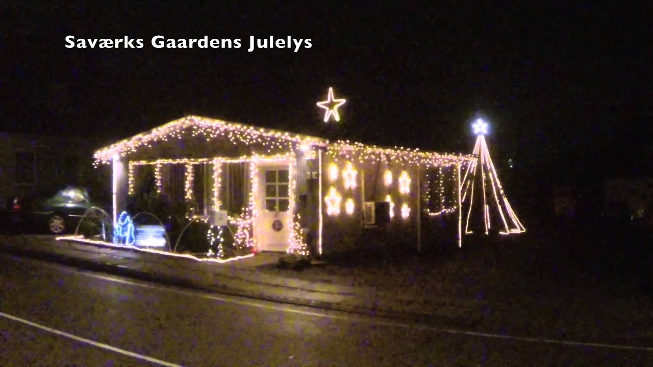 THX (robot intro) Savværks Gaardens Julelys Christmas light 2013 - YouTube
