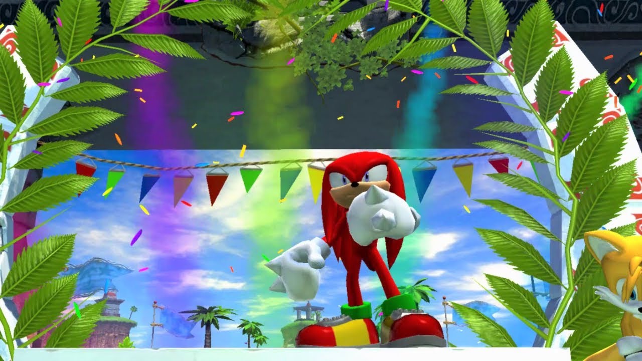 Sonic & SEGA All-Stars Racing - Knuckles Race Gameplay HD - YouTube