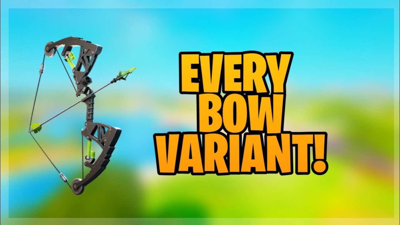 HOW to Craft EVERY Mechanical Bow Variant! (Fortnite Season 6) - YouTube
