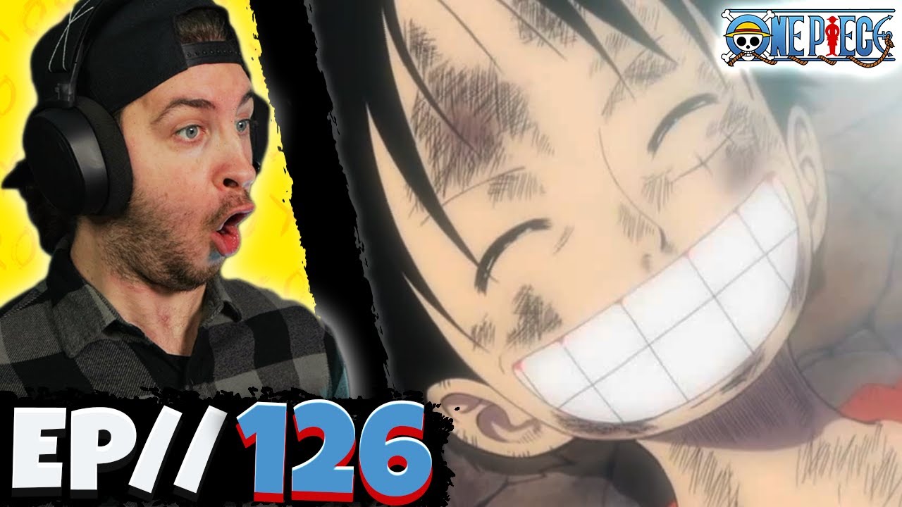 LUFFY DEFEATS CROCODILE! // One Piece Episode 126 REACTION - Anime ...