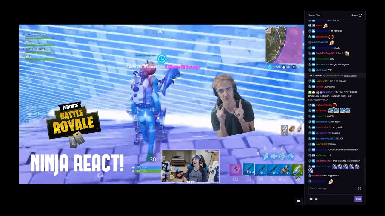 Ninja React! - Ninja reacts to "SHOPPING CART SKY BRIDGES!" by ...