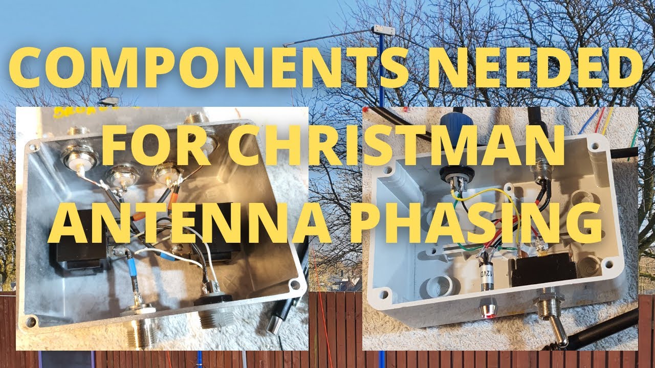 What components do you need to make a Phased Vertical Antennas? - YouTube