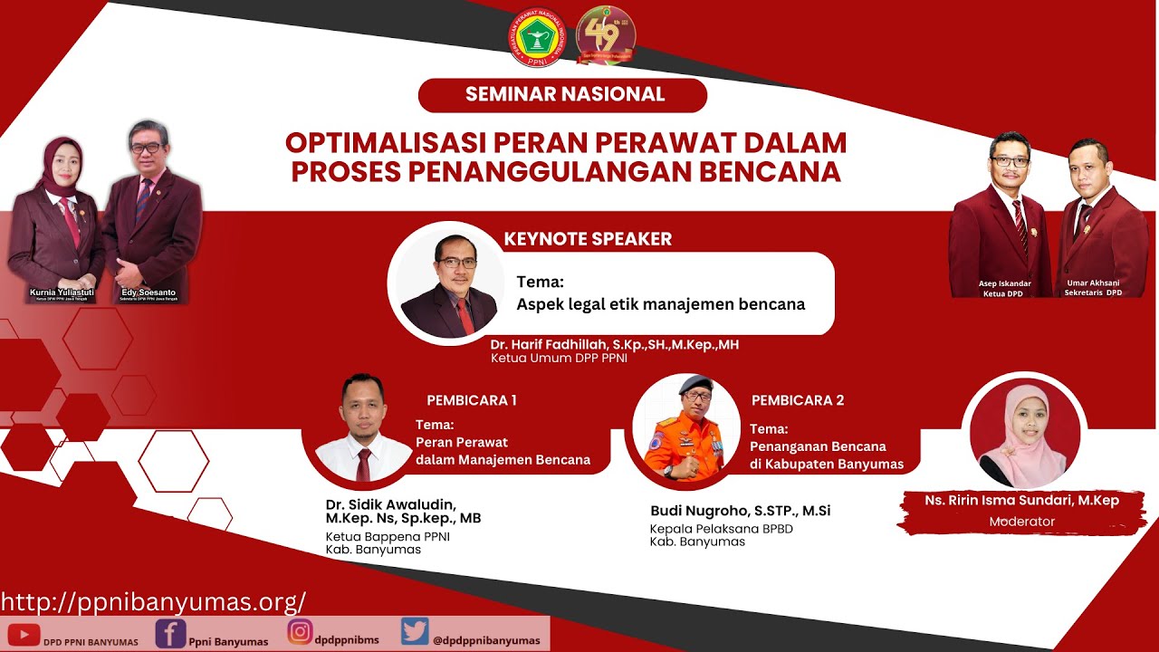 Seminar Nasional Peran Perawat Dalam Proses Penanggulangan Bencana ...