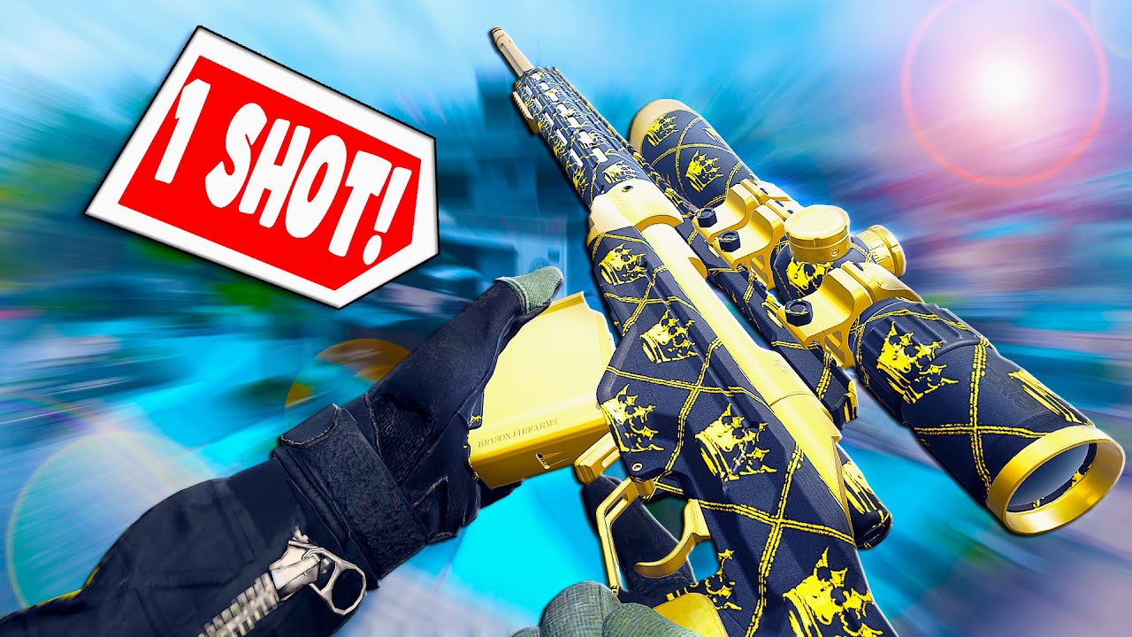 The ONE SHOT SPX 80 is BROKEN in Warzone - YouTube