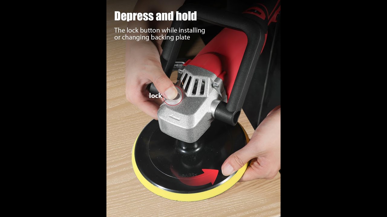AVID POWER Car Buffer Polisher Polishing and Waxing - YouTube