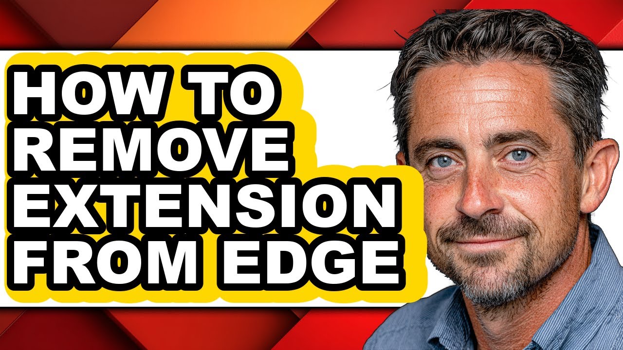 How to Remove Extension from Edge - Step by Step - YouTube