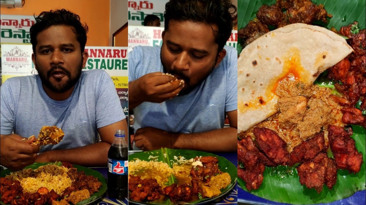 299 Rupees Unlimited Non Veg Buffet in Tirupati | Mannaru Restaurant ...