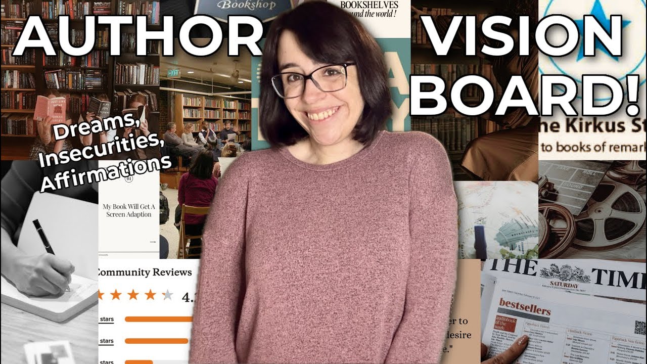 Make a 2026 Author Vision Board with Me! [My Dreams, Goals, and ...