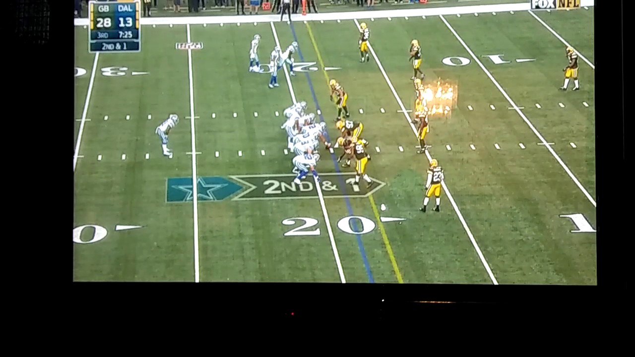 Dak Prescott Interception Rookie Season Playoffs- Cowboys Vs Packers ...