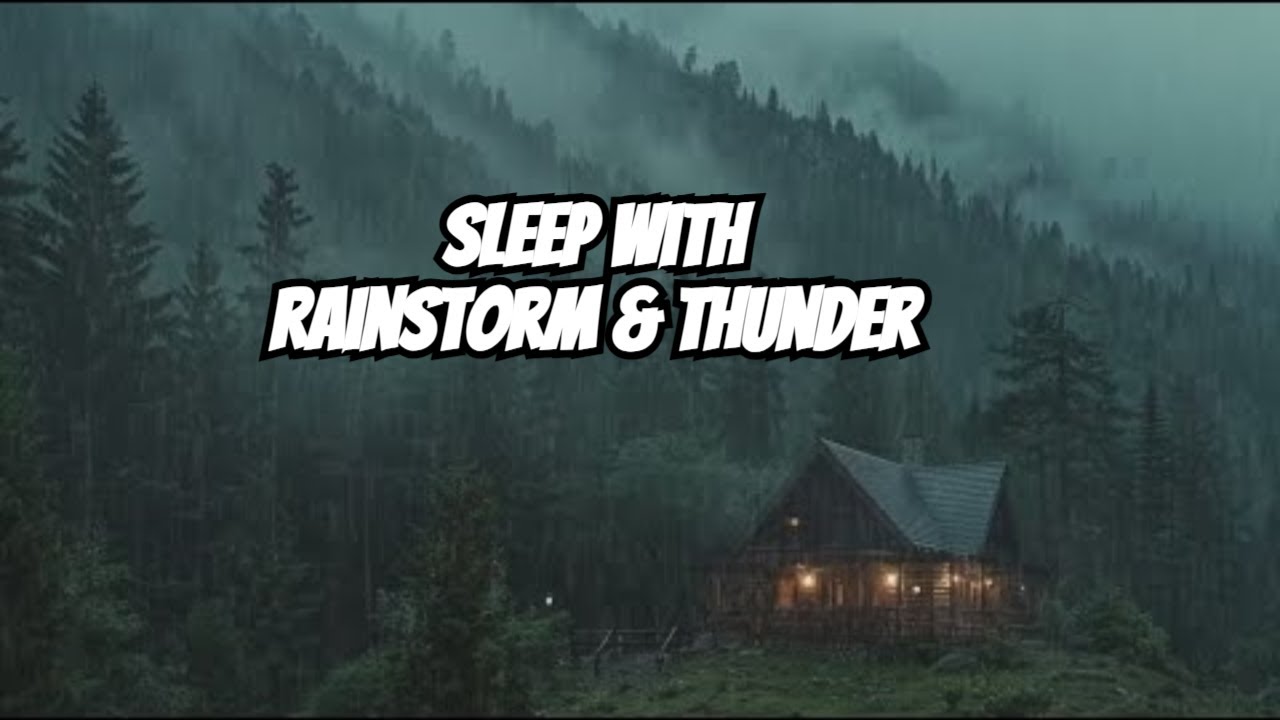 The Most Powerful Rainstorm & Thunderstorm to Put You to Sleep Ever ...