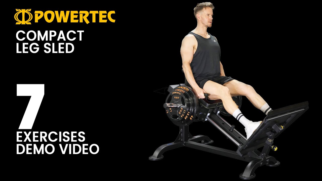 7 Must-Try Exercises on the Powertec Compact Leg Sled | Maximize Your ...