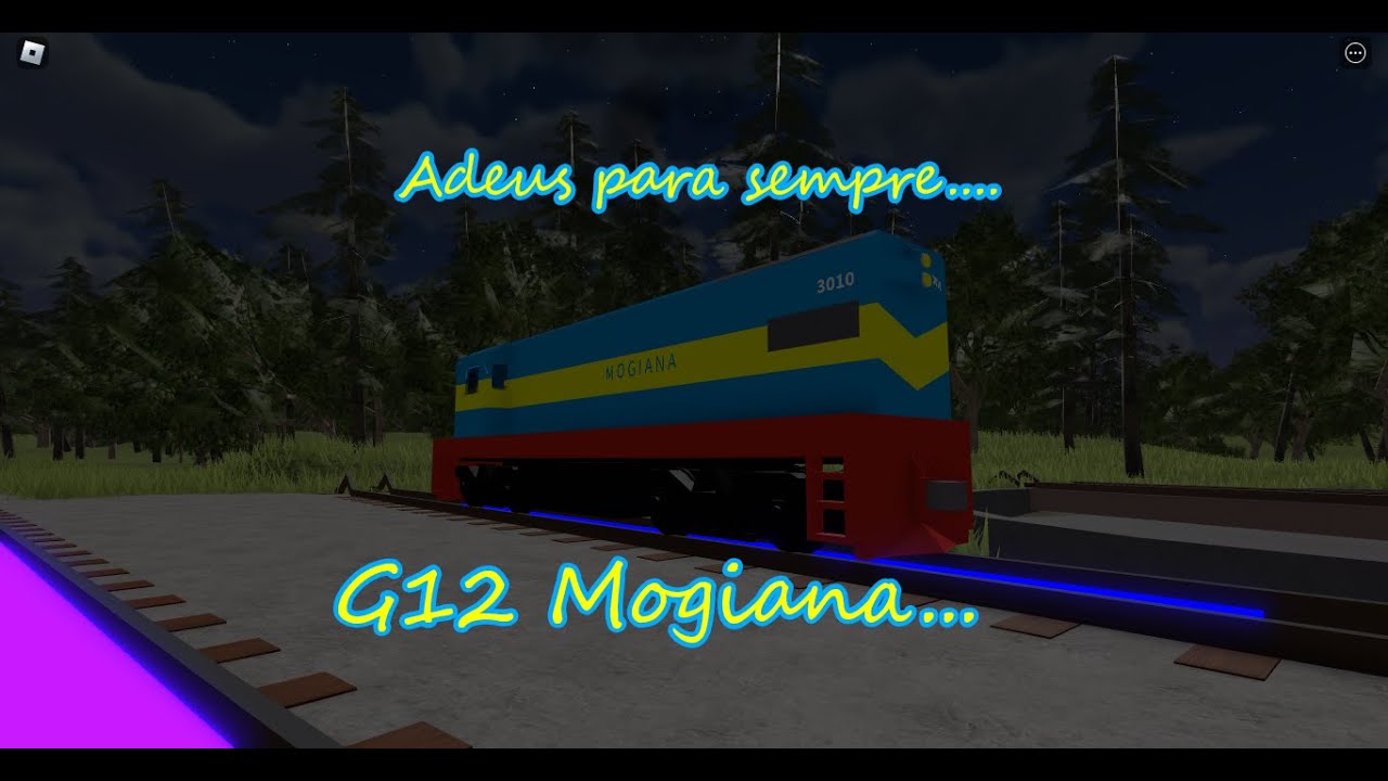 Despedida da G12 Mogiana (Trens da rumo malha sul) ROBLOX - YouTube