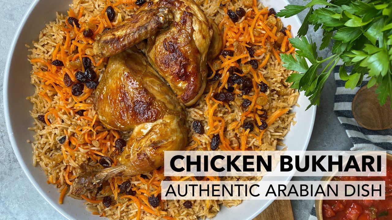 Chicken Bukhari Rice | Authentic Arabian Dish - YouTube
