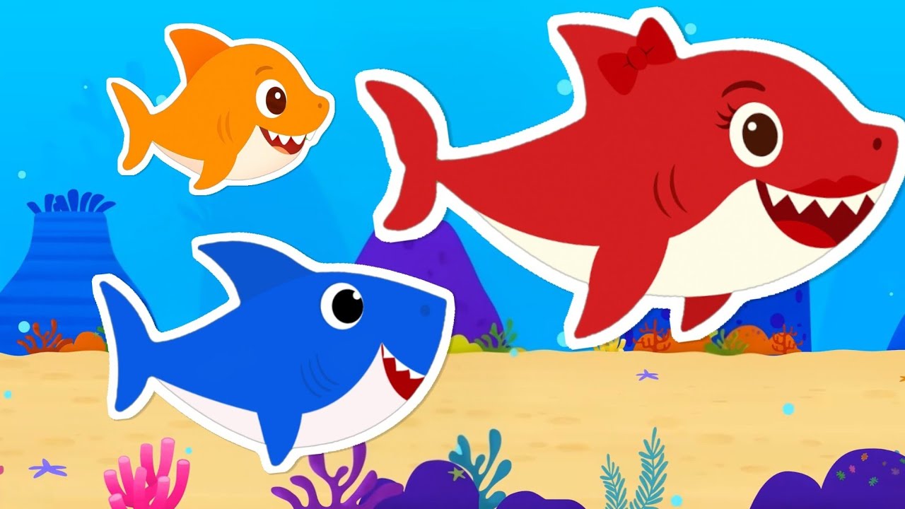 Baby Shark Siblings | Family Song | Baby Shark Family | Nursery Rhymes ...