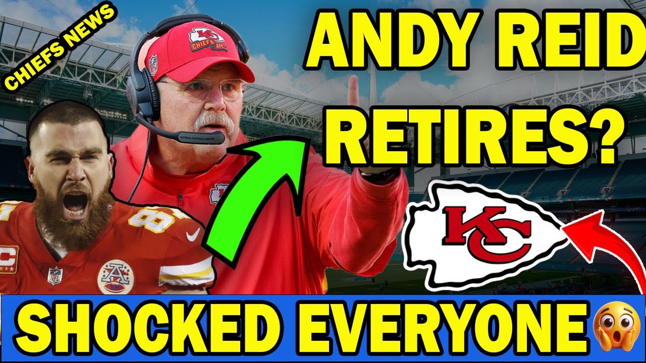 ANDY REID ANNOUNCES RETIREMENT FROM CHIEFS! SHOCKING NEWS! - YouTube