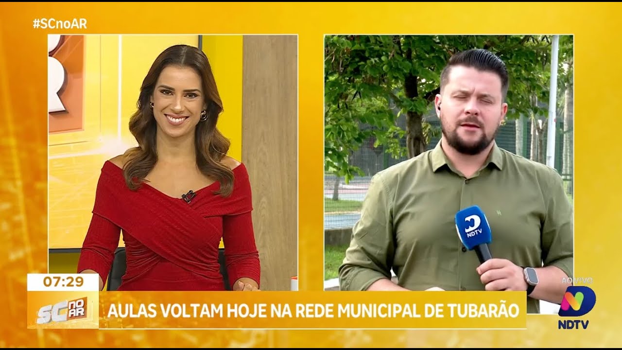 Retorno às aulas na rede municipal de Tubarão