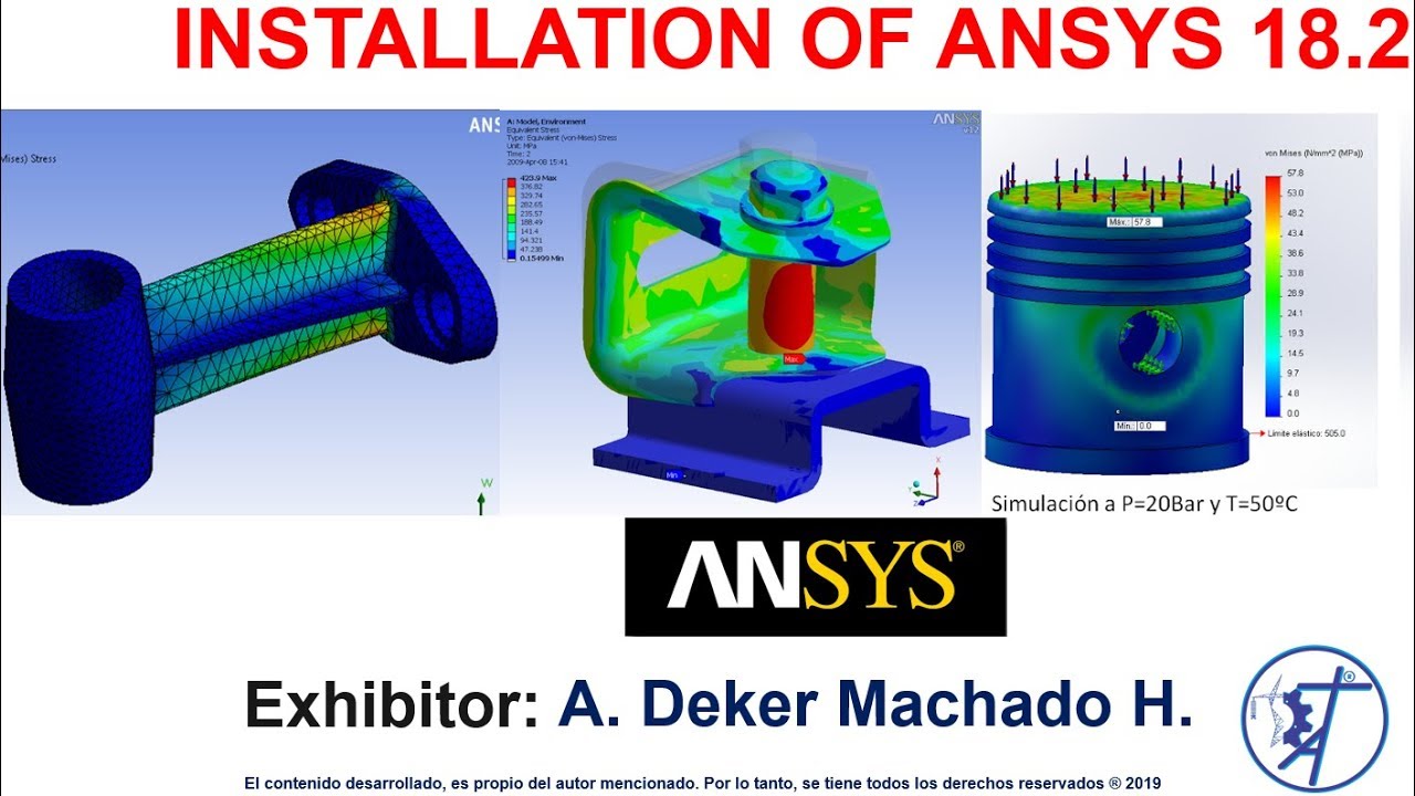 Installation of ANSYS 18.2 - YouTube