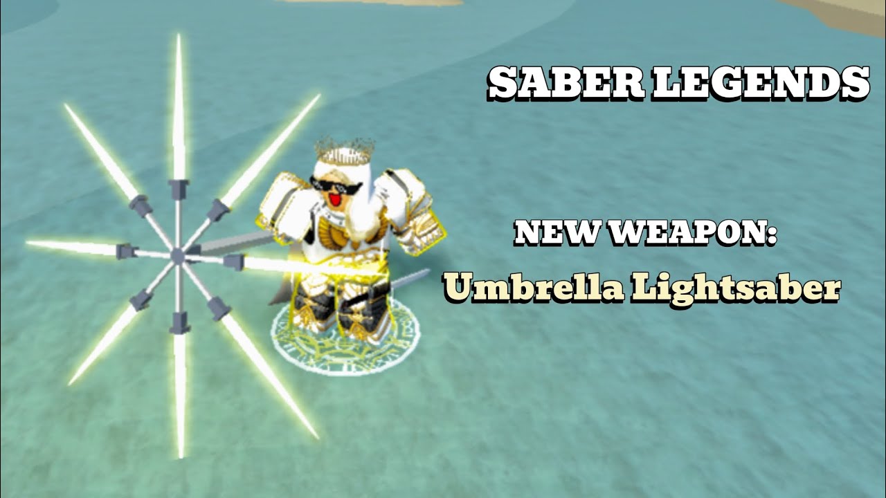 ROBLOX Saber Legends - Umbrella Lightsaber Showcase - YouTube
