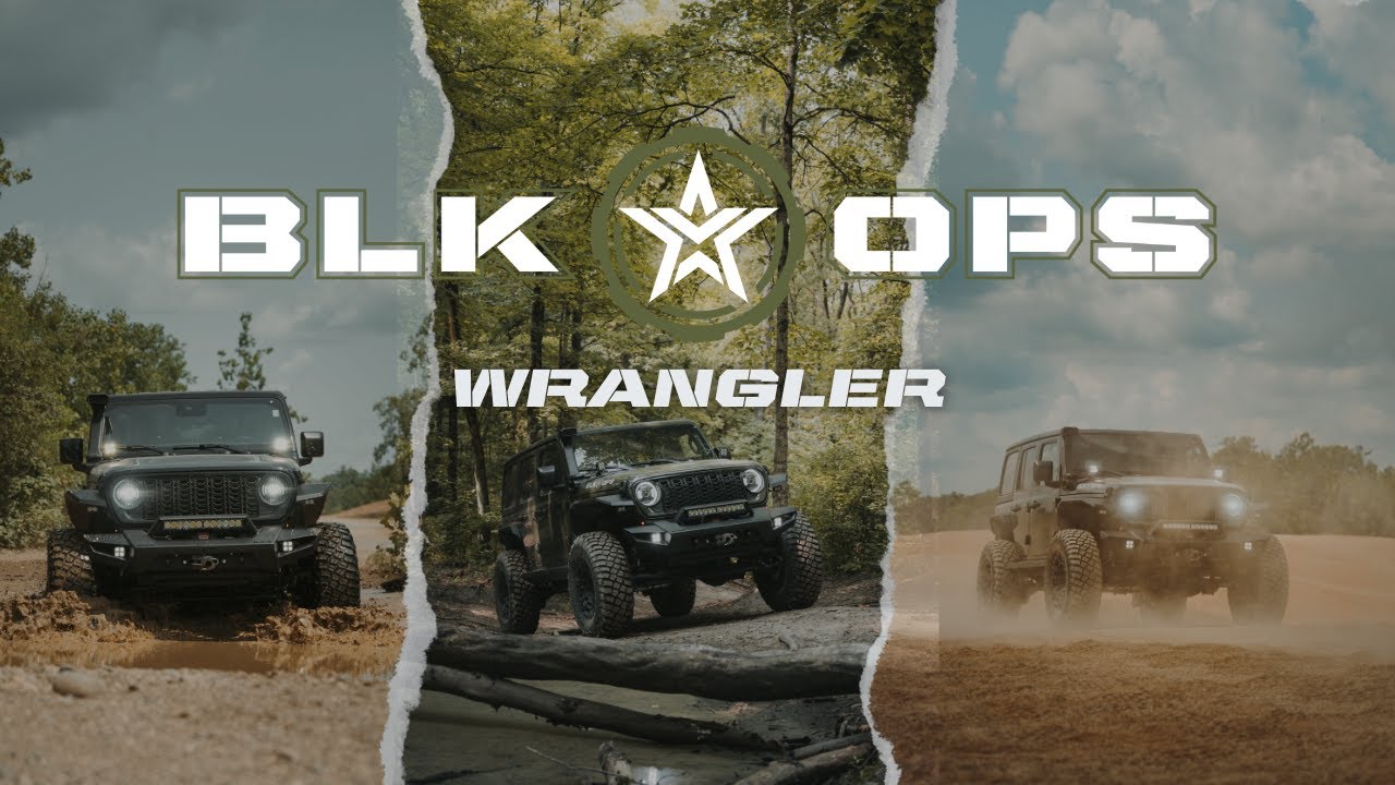 Introducing the All-New Black Ops Jeep Wrangler: Crafted for Duty ...